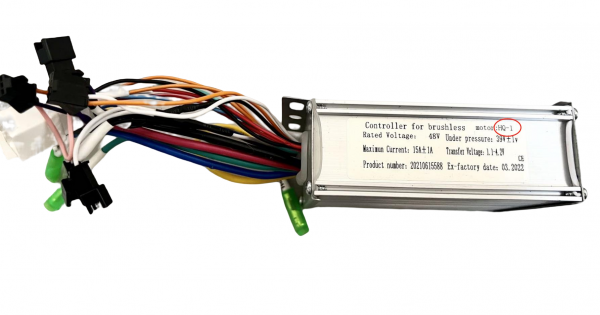 48V Controller For S162, 500W Electric Scooter (HQ-3)